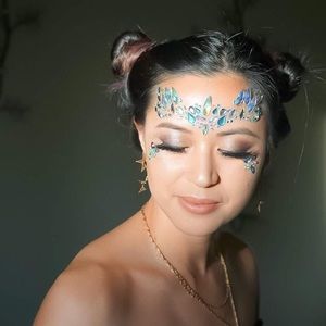 Accessories | Rave Festival Crystal Rhinestone Face Jewels | Poshmark